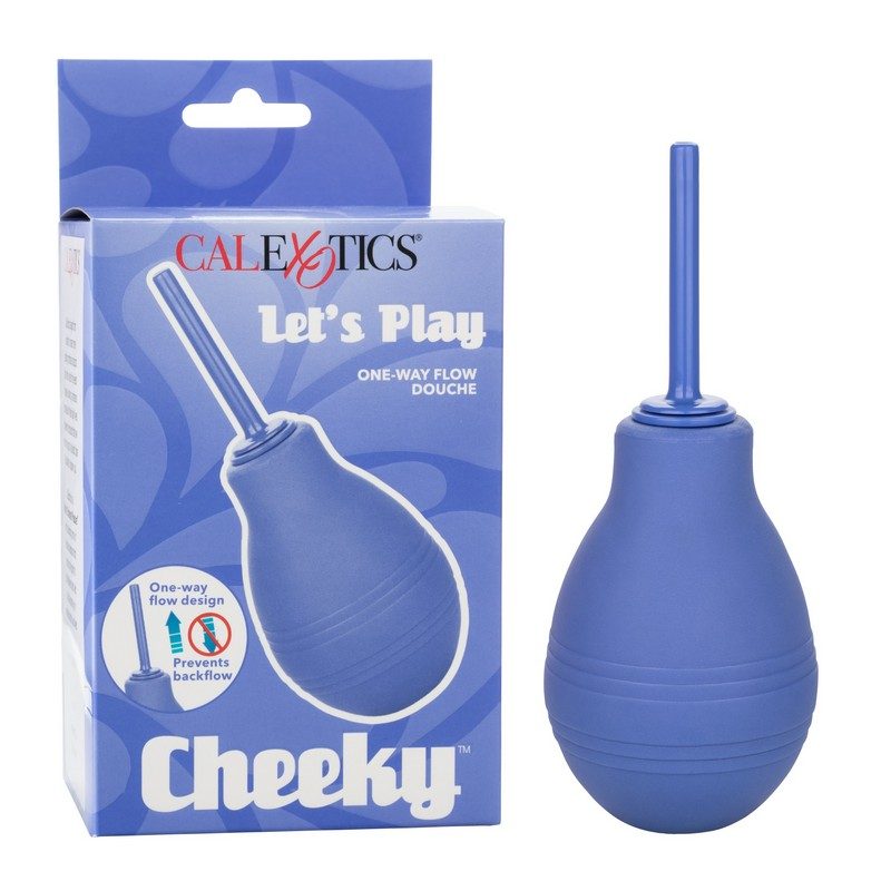 Blue Cheeky One-Way Flow Douche - Doctor Love